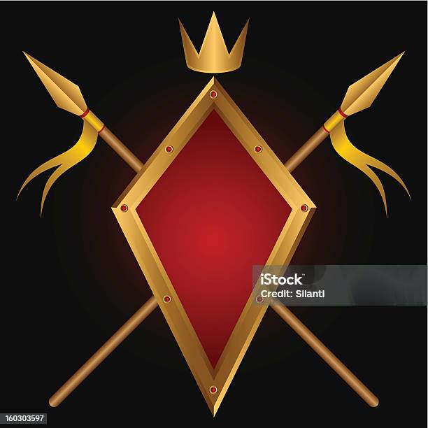 Heraldic 컴포지션 0명에 대한 스톡 벡터 아트 및 기타 이미지 0명 검은색 고대의 Istock