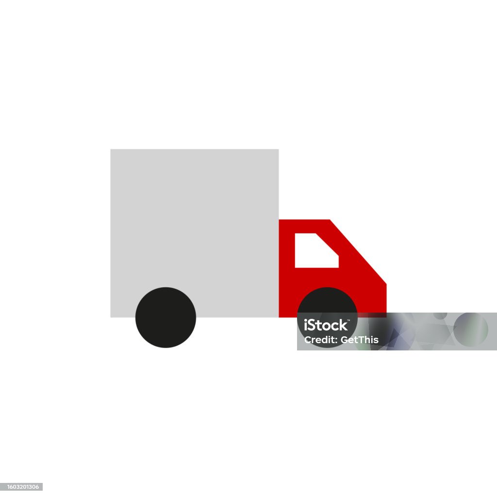 Illustration Vectorielle De Licône Du Camion De Livraison Pictogramme ... Illustration Vectorielle De Licône Du Camion De Livraison Pictogramme ...