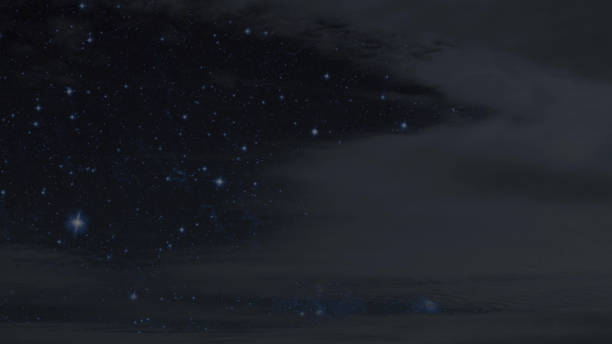 Free Stock Photo of Starry night sky with subtle cloud formation ...