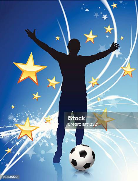 Soccer Player 광선로 배경기술 경쟁에 대한 스톡 벡터 아트 및 기타 이미지 경쟁 공 스포츠 장비 광섬유의