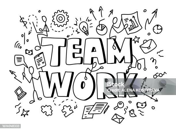 Konsep Ilustrasi Doodle Desain Vektor Datar Untuk Analisis Dan