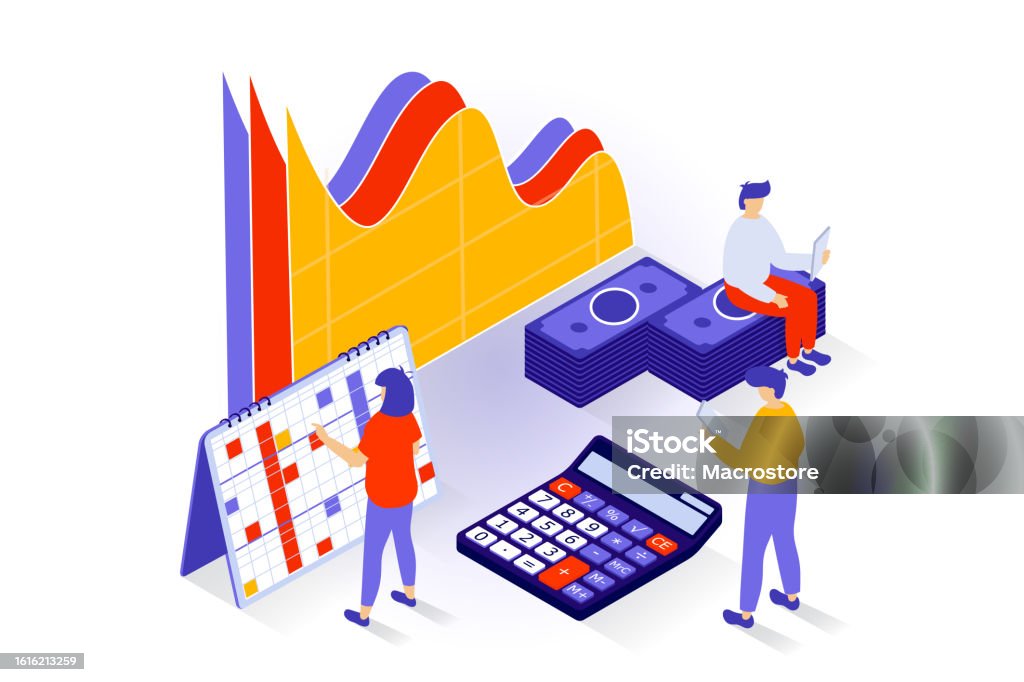 Ilustración de Concepto De Negocio Y Marketing En Diseño Isométrico 3d ... Ilustración de Concepto De Negocio Y Marketing En Diseño Isométrico 3d ...