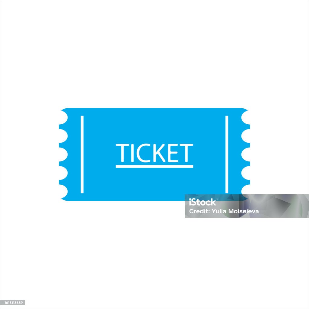 Icône De Billet Symbole Dillustration Vectorielle Vecteurs Libres De Droits Et Plus Dimages