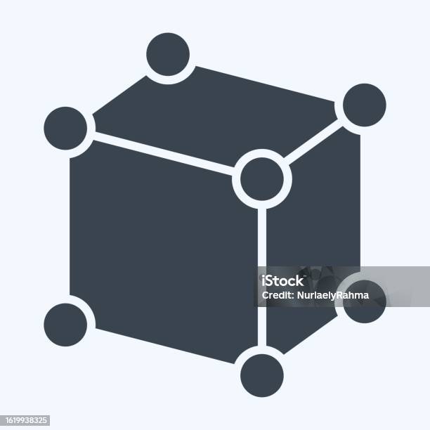 Kerangka Ikon Terkait Dengan Simbol Visualisasi 3d Gaya Mesin Terbang