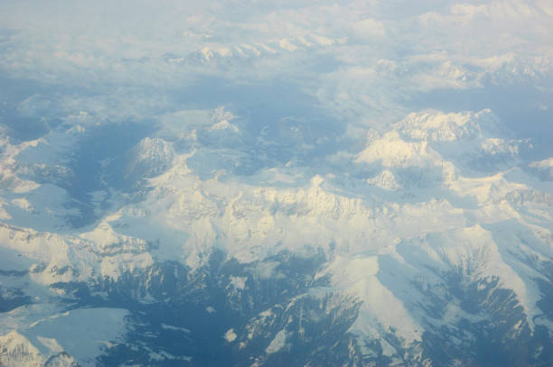 Free Stock Photo of A View of a Mountain Range From a Plane | Download ...