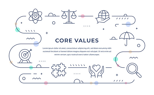 Core Values Web Banner Design Stock Illustration - Download Image Now ... Core Values Web Banner Design Stock Illustration - Download Image Now ...