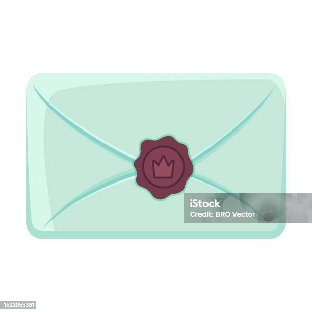 Lettre Damour Vintage En Illustration Vectorielle Denveloppe Dessin De