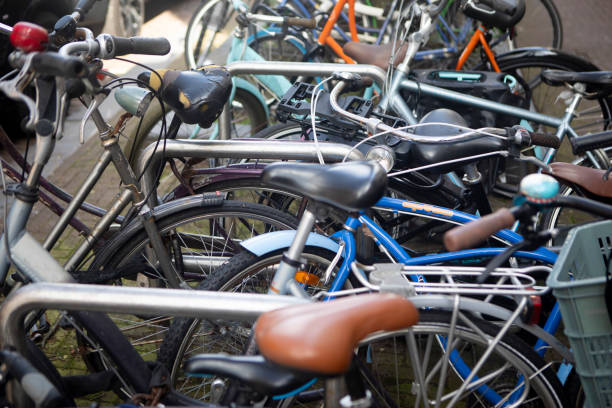Free Stock Photo of Group of Bikes Parked Next to Each Other | Download ...