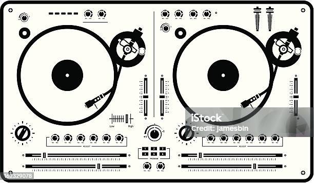 Dj 회전판 레코드 플레이어 바늘에 대한 스톡 벡터 아트 및 기타 이미지 레코드 플레이어 바늘 턴테이블 0명 Istock