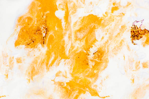 Free picture: Yellowish brown and white abstract dynamic background texture