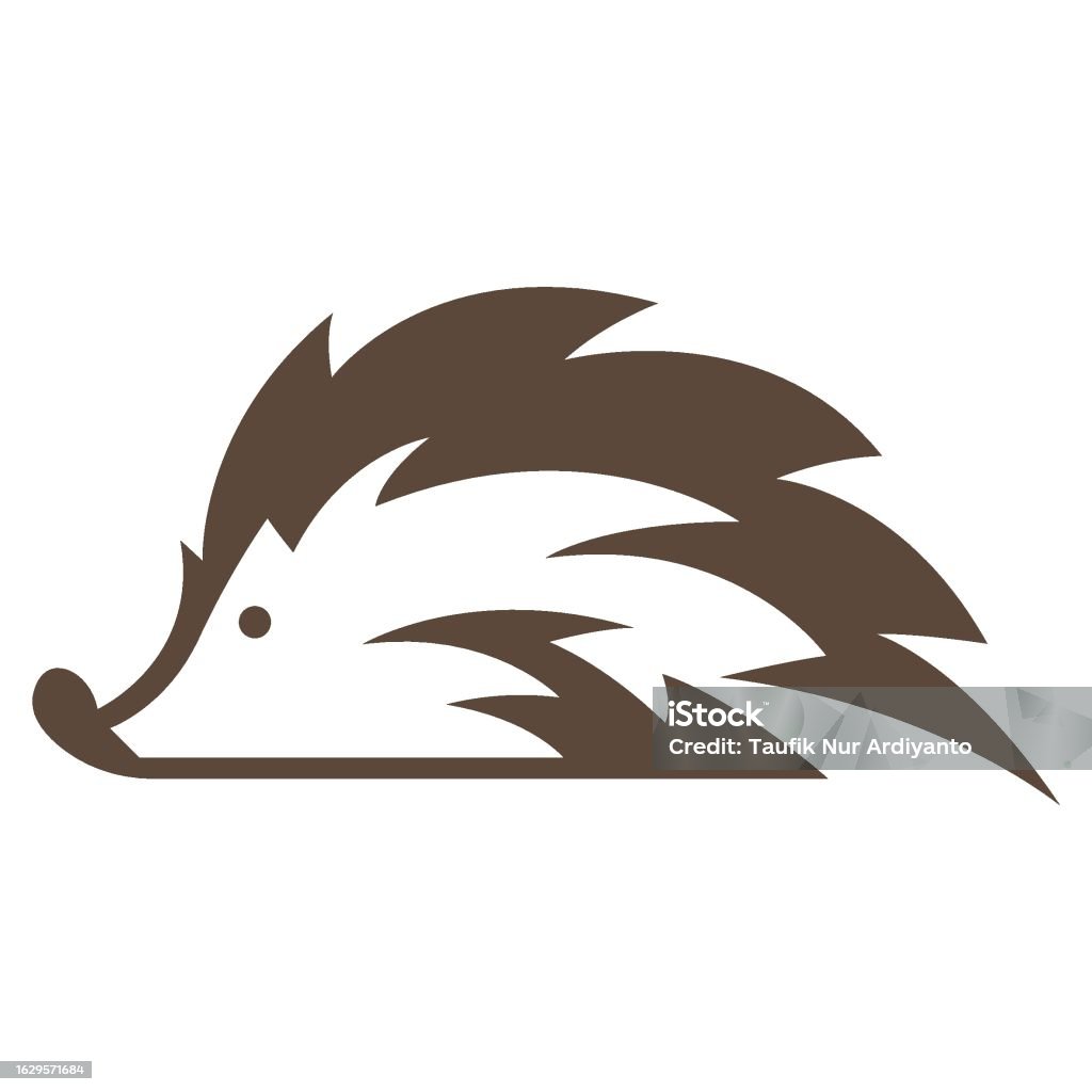 Desain Ikon Logo Landak Ilustrasi Stok Unduh Gambar Sekarang Alam