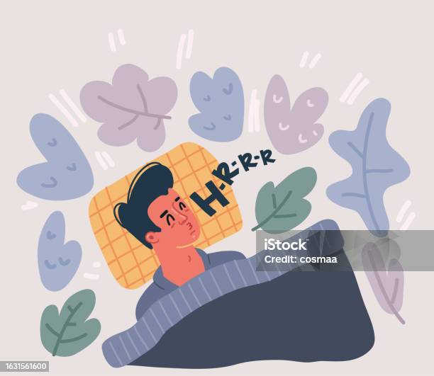 Vector Illustration Of Healthy Sleep Causes Of Insomnia Good Sleep