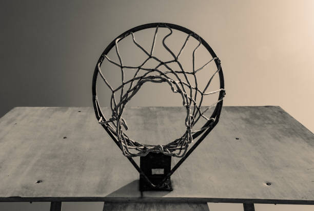 Free Stock Photo of Basketball Sinking Through Basketball Hoop ...