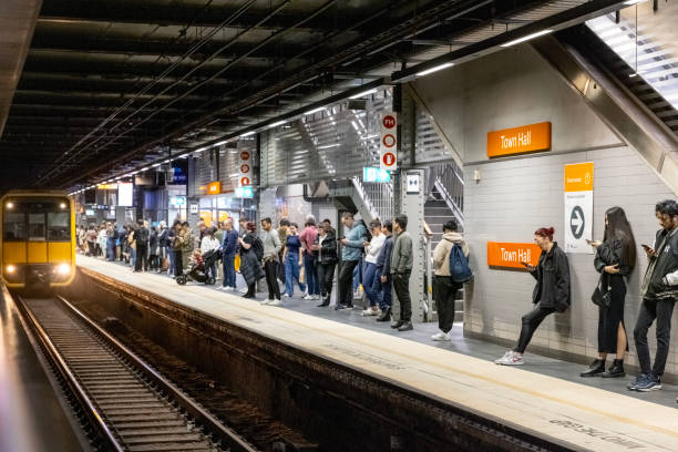 Free Stock Photo of Group of People Standing on Subway Platform ...