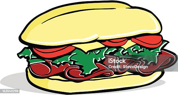 Hoagie 서브 샌드위치에 대한 스톡 벡터 아트 및 기타 이미지 서브 샌드위치 벡터 0명 Istock