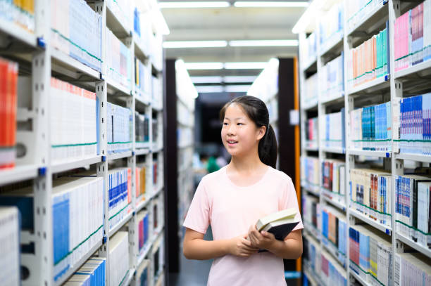 Free Stock Photo of Long Row of Books in a Library | Download Free ...