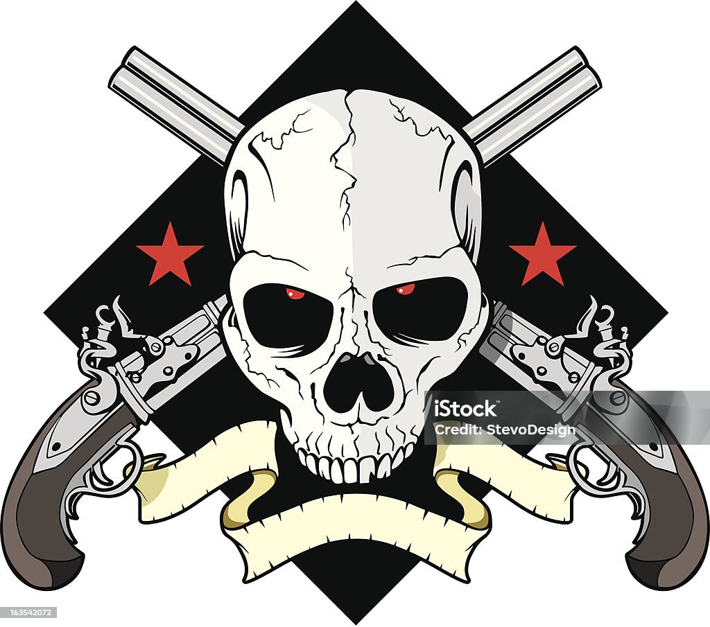 Skull And Cross Guns