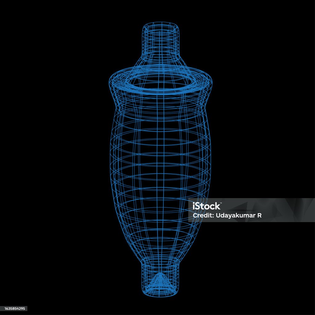 3d Mesh Grid Net Wire Vector Lines Illustration 3d Wireframe Or