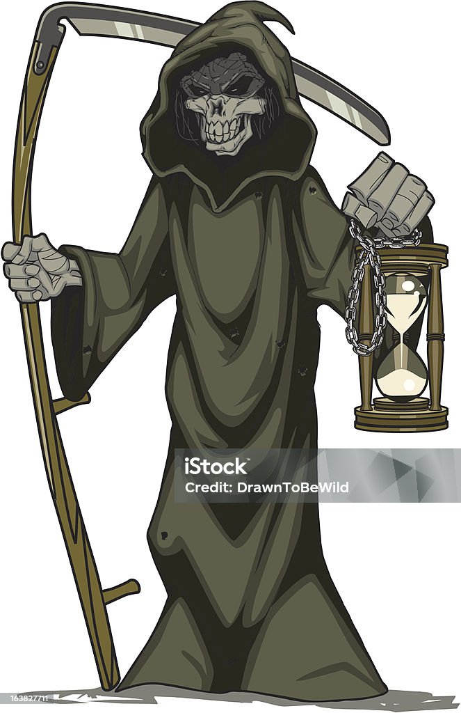 Grim Reaper Hourglass