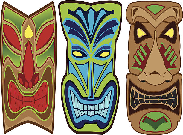 Tiki Man Face