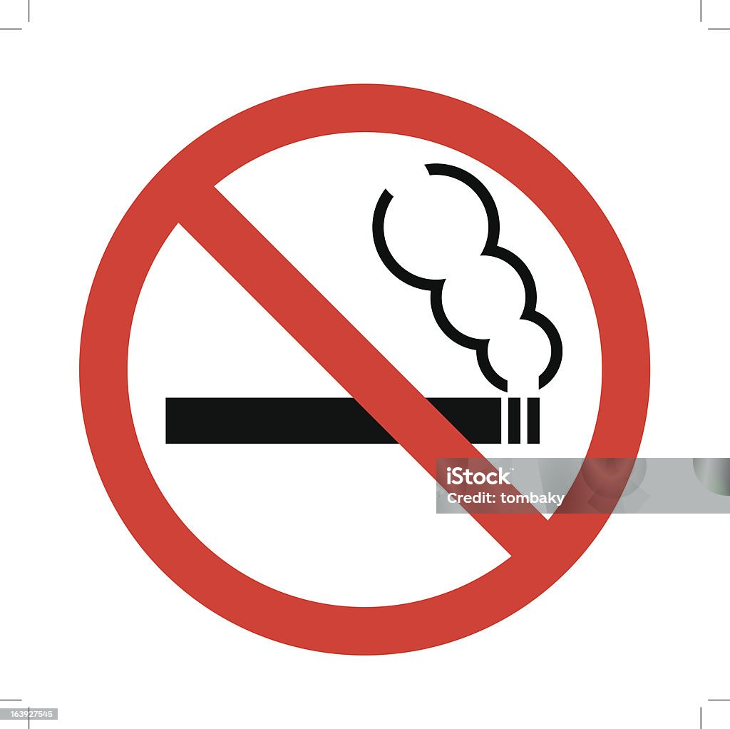 Do Not Smoke Vector Sign Stock Illustration Download Image Now Icon No Smoking Sign