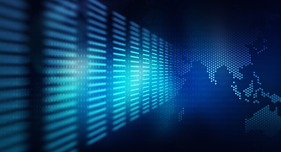 Cyber Base Programming And Data Storageprogramming Code Technology And Software Developer And