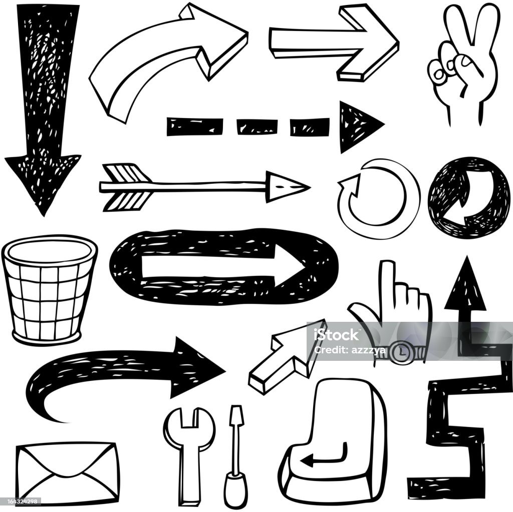 Ilustración de Conjunto De Doodle Arrows y más Vectores Libres de ... Ilustración de Conjunto De Doodle Arrows y más Vectores Libres de ...