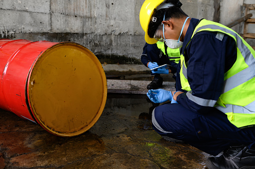 Oil Spill Contamination Or Hazardous Fuel Leakage And Environmental ... Oil Spill Contamination Or Hazardous Fuel Leakage And Environmental ...