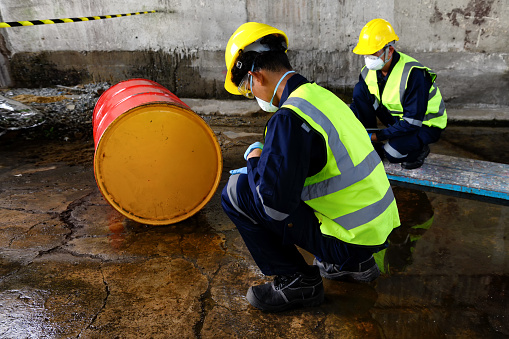 Oil Spill Contamination Or Hazardous Fuel Leakage And Environmental ... Oil Spill Contamination Or Hazardous Fuel Leakage And Environmental ...