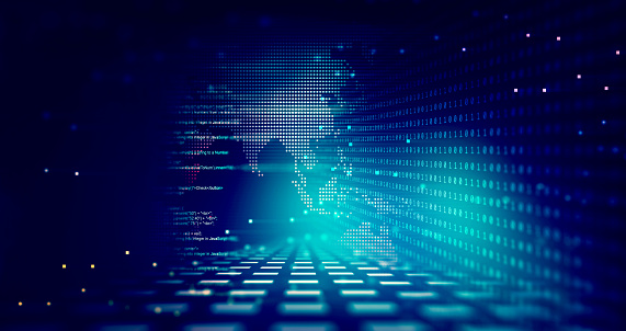 Programming Code Technology And Software Developer And Computer Scriptanalysing And Visualizing