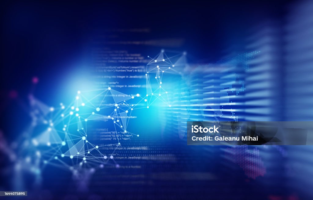Programming Code Technology And Software Developer And Computer