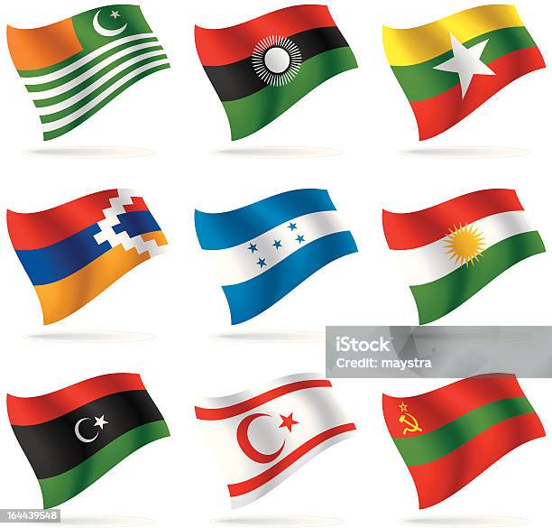 Set Of World Flags向量圖形及更多旗幟圖片 旗幟 馬拉威 矢量圖 Istock