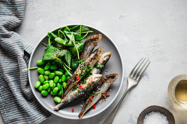 Free Stock Photo of A plate of fish on a table | Download Free Images ...