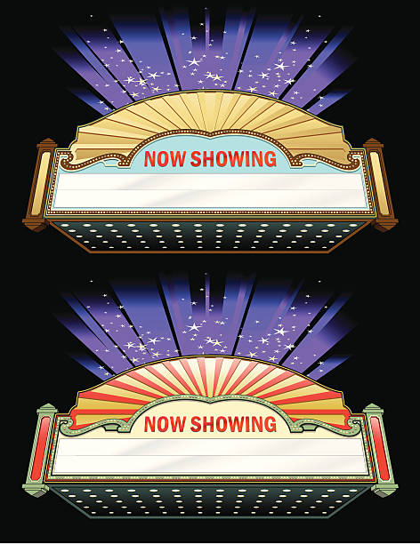 Marquee sign Clipart Vector PNG , SVG, EPS, PSD, AI