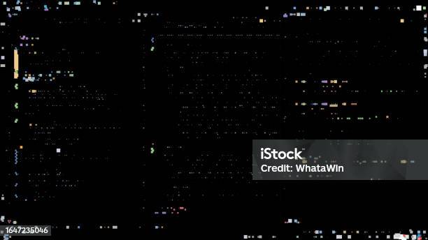 Programming Console With Dark Background Coding Vector Illustration