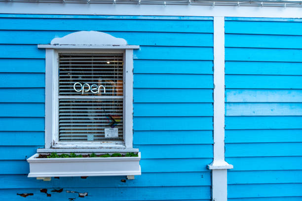Free Stock Photo of Two Blue Windows With an Anchor Design | Download ...