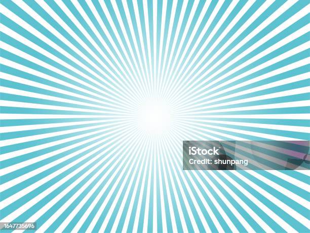 Concentrated Line Background Material Of Vividly Shining Vivid Color