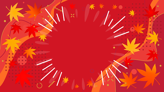 Pop Design De Vente Dautomne Feuilles Dautomne Dansant Dans Le Vent