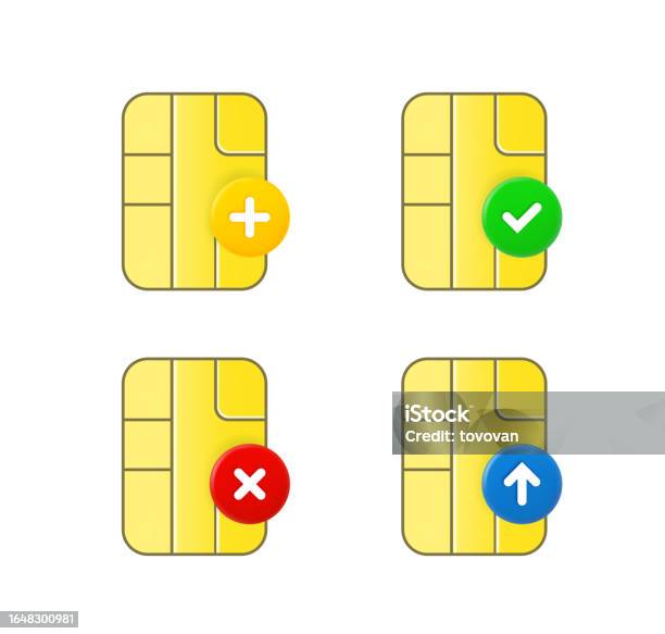 Ilustración de Conjunto De Iconos De Tarjeta Sim Con Diferentes ... Ilustración de Conjunto De Iconos De Tarjeta Sim Con Diferentes ...