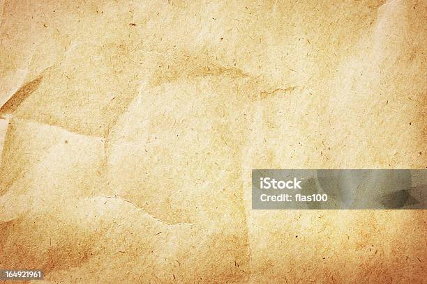 Tekstur Kertas Kusut Coklat Tua Foto Stok Unduh Gambar Sekarang Bertekstur Close Up Daur
