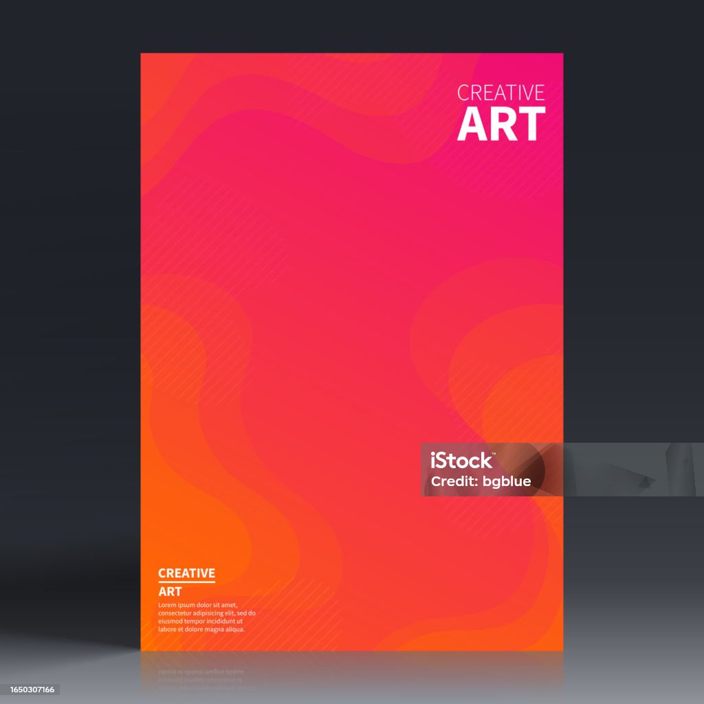 Brochure Template Layout Red Cover Design Business Annual Report Flyer