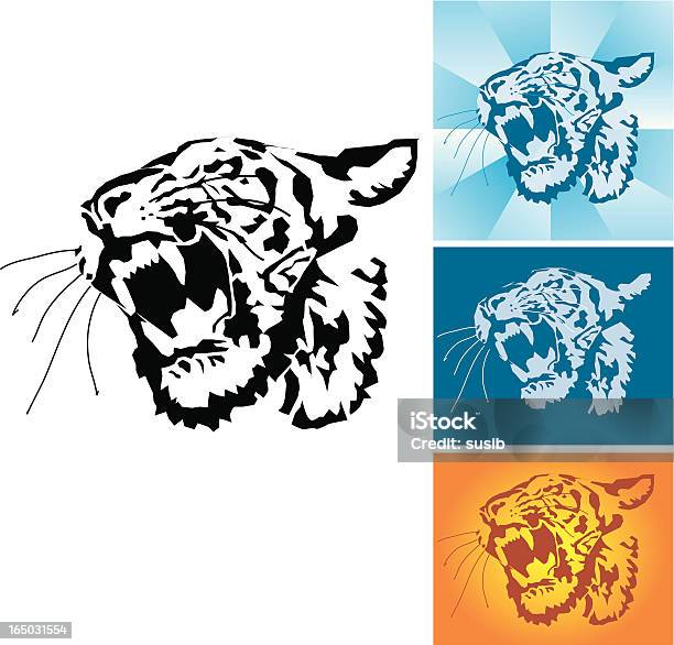 Tiger벡터 호랑이에 대한 스톡 벡터 아트 및 기타 이미지 호랑이 으르렁거리다 으르렁거림 Istock