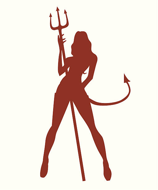 Sexy Devil Silhouette