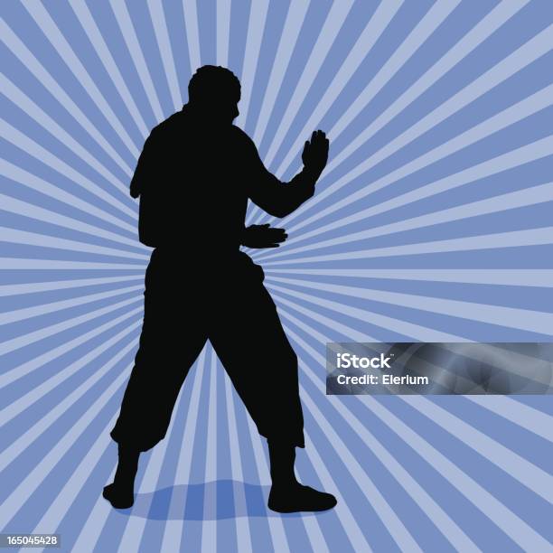 Kungfu 닌자 실루엣 가라테에 대한 스톡 벡터 아트 및 기타 이미지 가라테 검은띠 격투기 Istock
