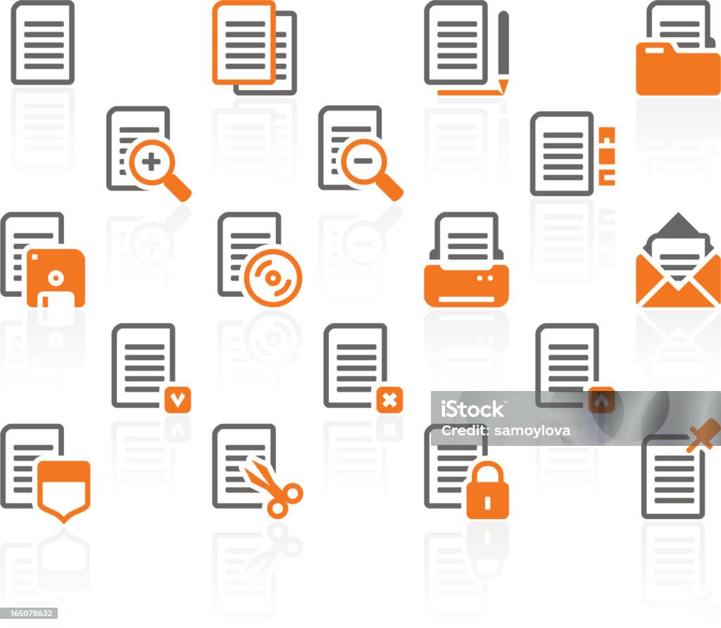 Ilustración de Conjunto De Iconos De Archivos Y Operaciones y más ... Ilustración de Conjunto De Iconos De Archivos Y Operaciones y más ...