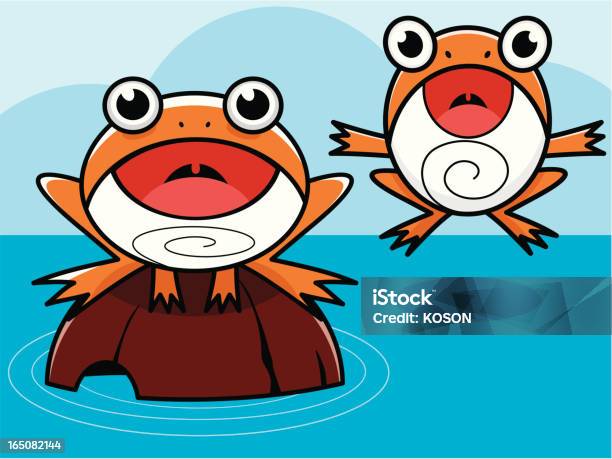 Kartun Katak Ilustrasi Stok Unduh Gambar Sekarang Clip Art Daya