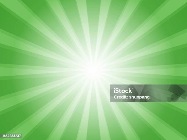 Concentrated Line Background Of Vaguely Defocused Sun Rays Imagegreen
