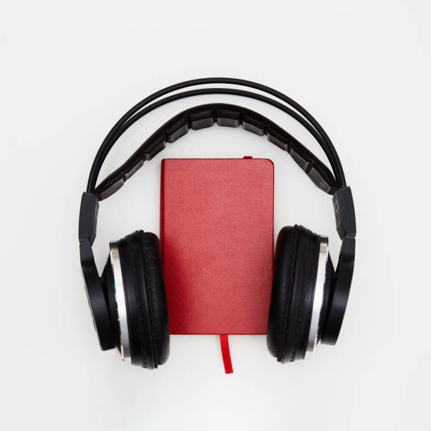 Free Stock Photo of Open Book and Headphones on Table | Download Free ...