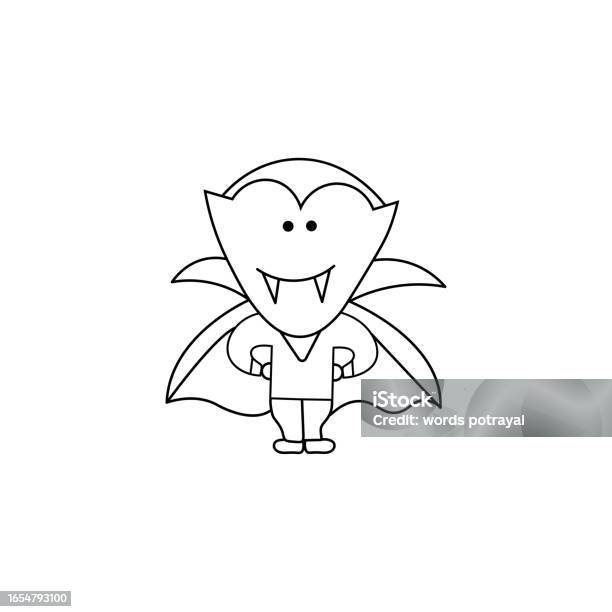 Tangan Digambar Anakanak Menggambar Kartun Vektor Ilustrasi Ikon Vampir ... Tangan Digambar Anakanak Menggambar Kartun Vektor Ilustrasi Ikon Vampir ...