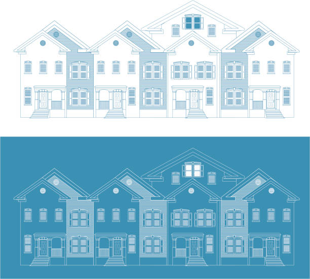 Free Townhouses Vector Art - Download 10+ Townhouses Icons & Graphics ...